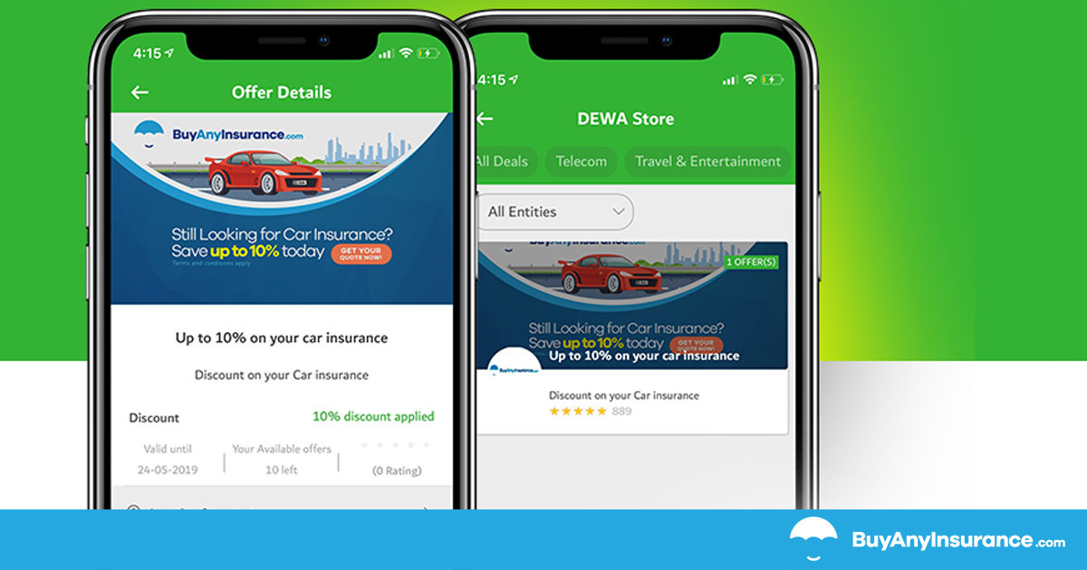 Special Offer for Insurance for DEWA’s Customers in UAE